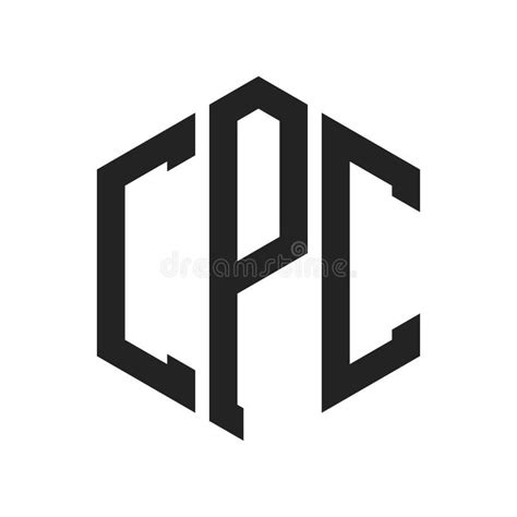 Cpc Logo Design Initial Letter Cpc Monogram Logo Using Hexagon Shape