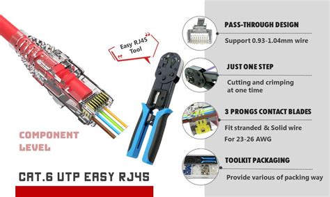 Cat Utp Easy Rj Connector Taiwantrade Com