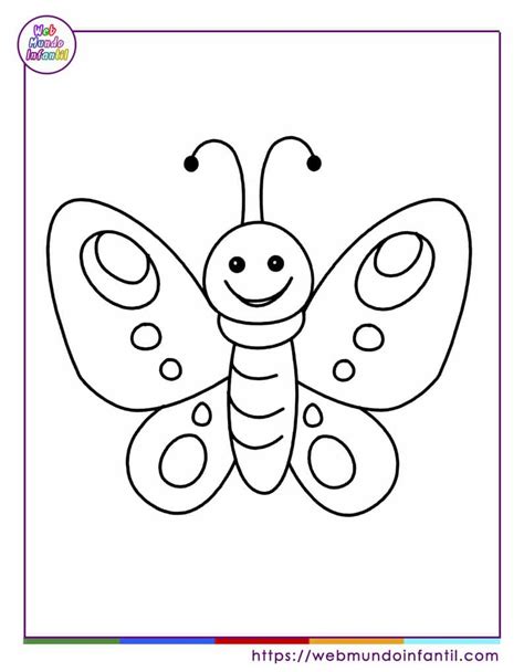 27 Dibujos De Mariposas Para Colorear E Imprimir