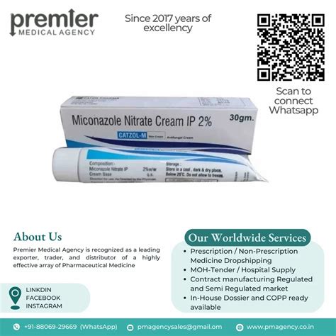 Miconazole Nitrate Cream 2 30 Gm At Rs 60piece Miconazole Ointment