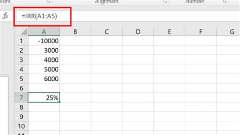 How To Use IRR Function In Excel Formula Examples GeeksforGeeks