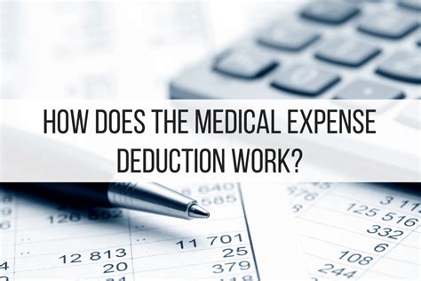 How Does The Medical Expense Deduction Work Finance Tips Business