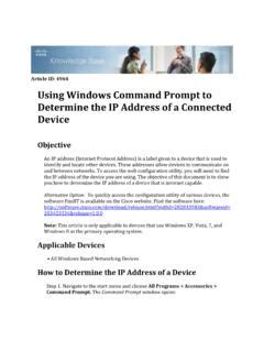 Using Windows Command Prompt To Cisco Community Using Windows Command Prompt To Cisco