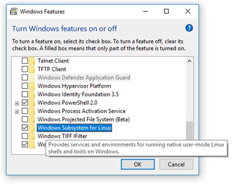 Add Support For Wsl Bash On Windows 10