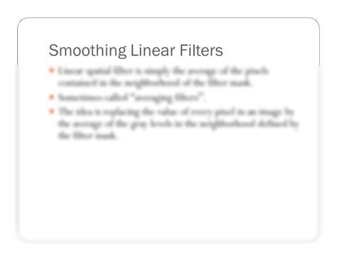 SOLUTION 3 4 Smoothing Spatial Filters Studypool