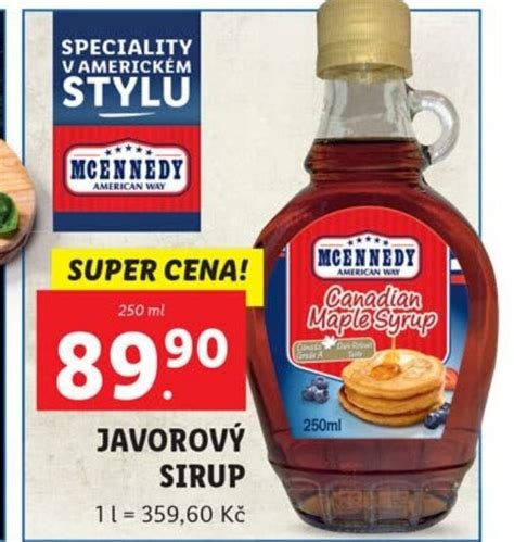 JavorovÝ Sirup Nabídky V Lidl