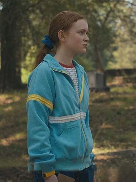 Stranger Things Season Max Mayfield Blue Jacket Jacketoria