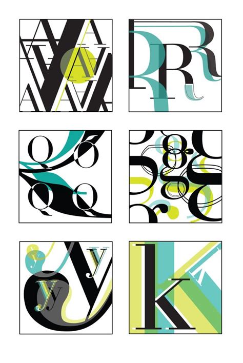 Didot Typography Poster Типографский постер Графические постеры