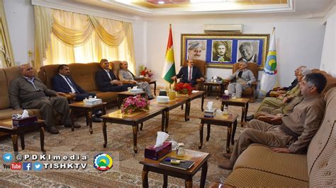 دیداری نێوان حیزبی زەحمەتکێشانی کوردستان و حیزبی دیمۆکرات