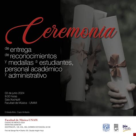 Cartelera Facultad de Música
