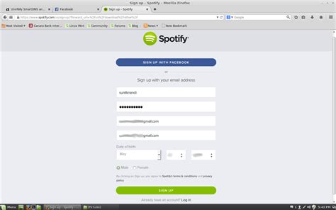Spotify привязать