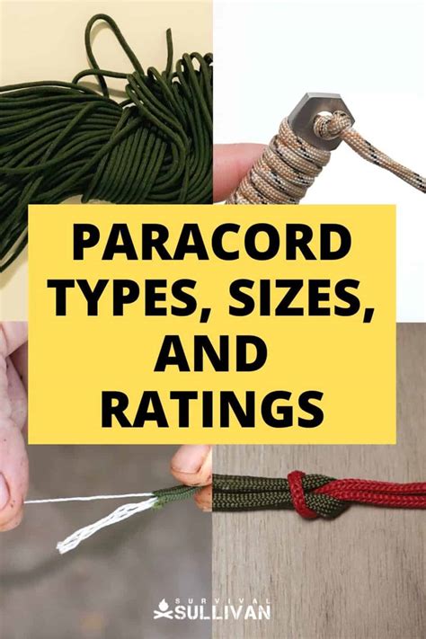 Paracord Types Sizes And Ratings All You Need To Know
