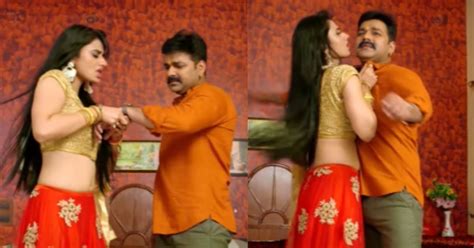 Bhojpuri Song पवन सिंह संग रोमांटिक हुई Tv सीरियल मेरे अंगने में की