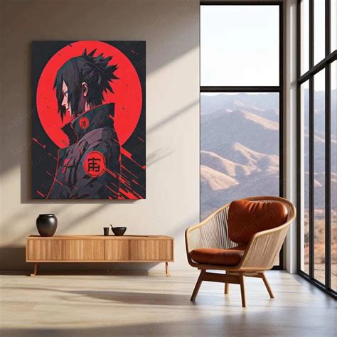 Itachi Uchiha Metal Poster Turtlewings
