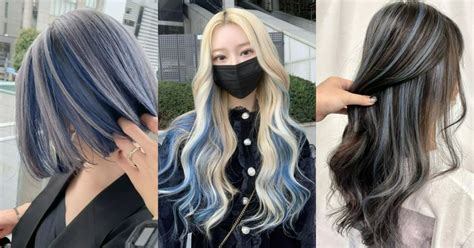 เปลี่ยนลุคเป็นคนคูลๆ รวม 25 ไอเดียย้อมไฮไลต์ผมสีน้ำเงิน ฟ้า ทรงใหม่