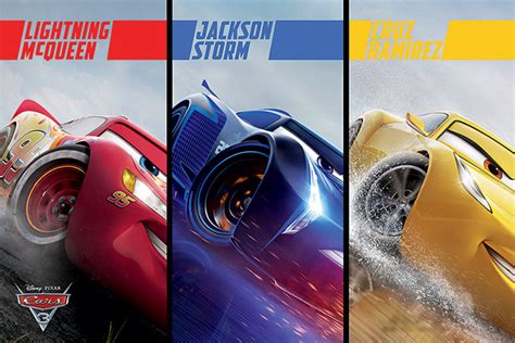 Постер плакат "Тачки / Cars 3 (Split)" (ps-00783), цена 190 грн — Prom ...