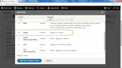 Creation Of The Image Gallery Using The Entity Pager Module Entity