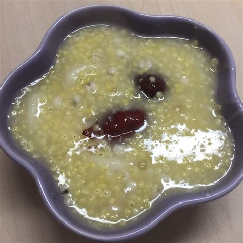 【山药小米粥的做法步骤图，山药小米粥怎么做好吃】sabrinale下厨房