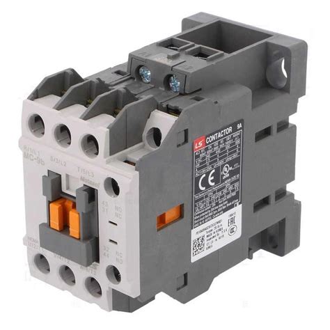 Contactor Riel 3 Polos 400v 9amp 1na 1nc Bobina 24vac