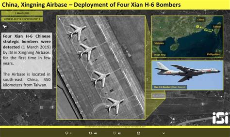 高清衛星照曝光！共軍轟6k進駐廣東距台灣僅450公里 國防部回應了 風傳媒