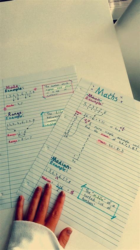 Math Aesthetic Sticker Sheets