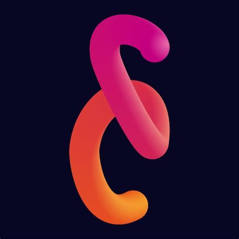 3d 추상 다채로운 트위스트 액체 모양 크리 에이 티브 디자인 요소 배너 배경 포스터에 대 한 벡터 현대 그라디언트 모양 요소 무료 벡터