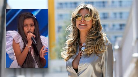 Americas Got Talent Judge Heidi Klum Did Not Expect 9 Year Olds