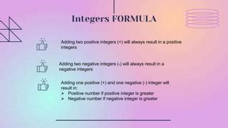 Grade 7 Integres By Adding And Subtracting Pptx