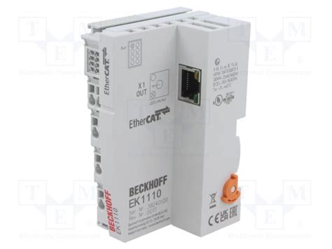 Ek1110 Beckhoff Automation Industrial Module Ethercat Extension 25÷60°c Ip20 Ethercat