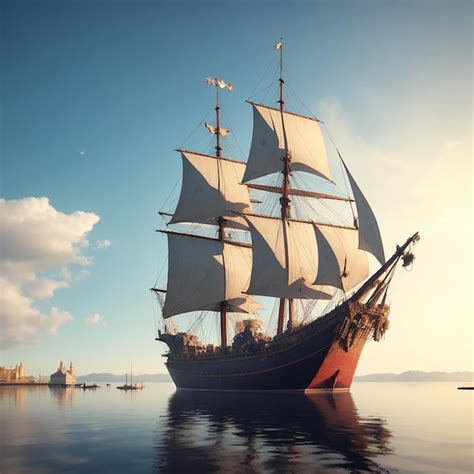 Premium Ai Image Columbus Day Celebration Scene Of Christopher Using