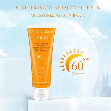 China Refreshing Moisturizing Waterproof Sunscreen Cream Suppliers
