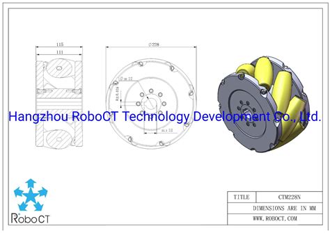 9 Inch Indsturial Heavy Duty Mecanum Wheel Mobile Robot Mecanum Wheel And Mobile Robot