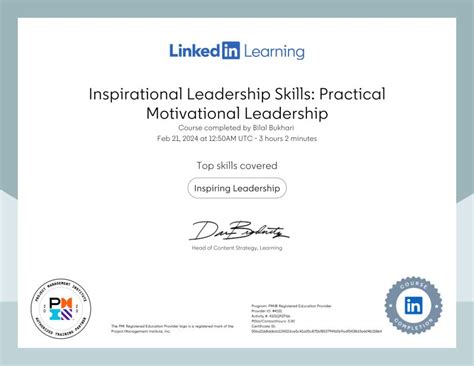 Bilal Bukhari On Linkedin Certificate Of Completion