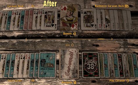Caravan Deck Building Image Vanilla Ui Plus Mod For Fallout New