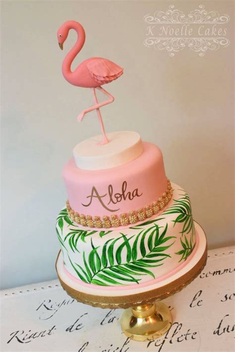 Tortas Ideas de pastel de cumpleaños Tortas hawaianas Torta para