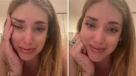 Chiara Ferragni Mai Vista Così In Lacrime Su Tik Tok