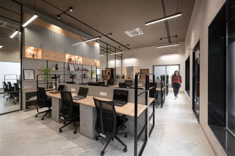 An Industrial Office Design Concept With An Innovative Take On Its Planning AndSpaces The