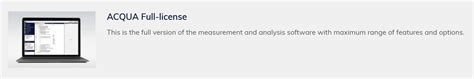 Acqua Measurement And Analysis Software For Testing Voice And Audio Quality