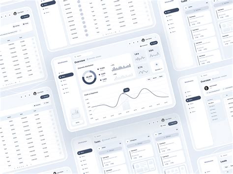 Wireframes Crm By Yana Perhurovich For The Department On Dribbble
