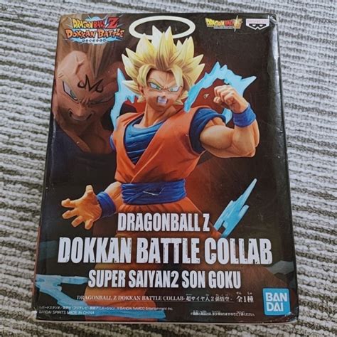 夾物拆檢 日版 七龍珠 景品 爆裂激戰 Dokkan Battle Collab 超級賽亞人2 孫悟空 現貨 蝦皮購物