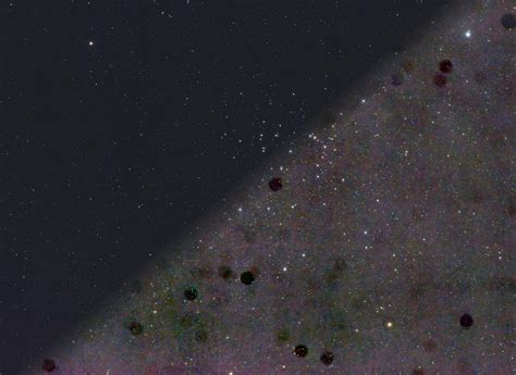 dozens of circular objects solved r astrophotography