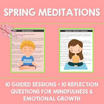 Spring Readers Theater Scripts Mad Libs Spring Meditations ELA SEL