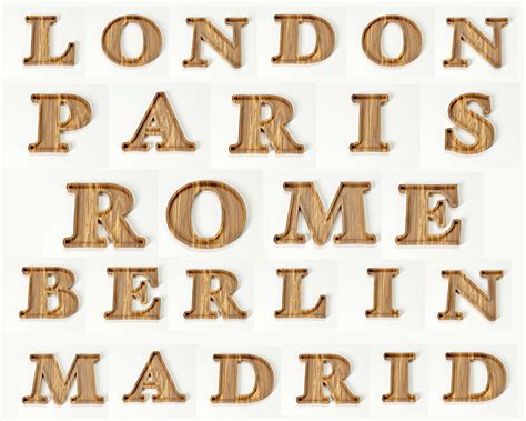 Alphabet Cnc Tray Files 28 Character Font Boards Set Cnc Files For Wood Routers Fusion 360