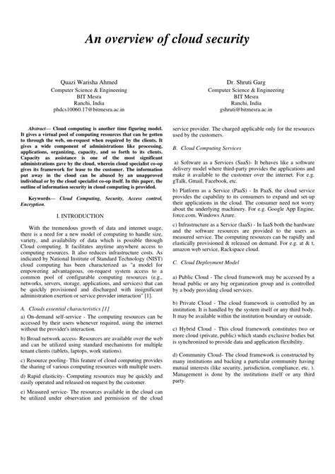 pdf a cloud computing based advanced encryption standard