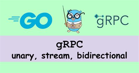 Golang GRPC Unary Stream Bidirectional RPC Examples Technical Feeder
