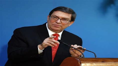Canciller de Cuba agradece ayuda de varios países tras desastres
