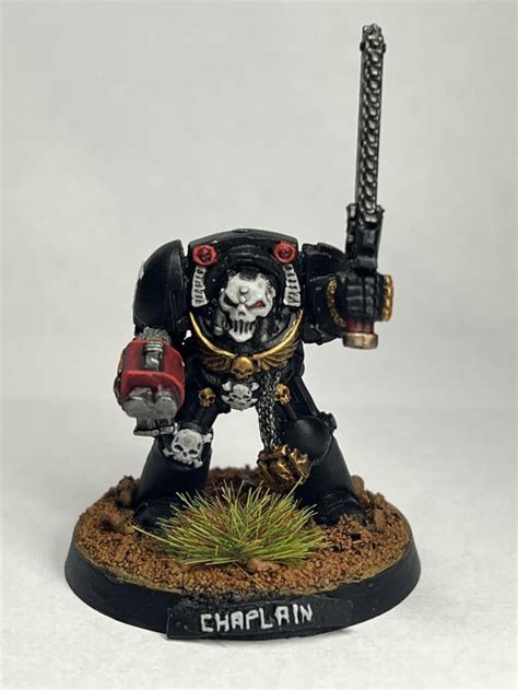 Old Terminator Captain And Chaplain R Warhammer40k