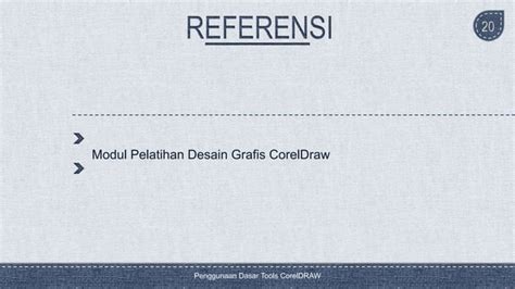 Penggunaan Dasar Tools Coreldraw Pptx