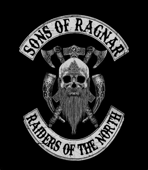 Sons Of Ragnar Varsity Raiders Of The North Vikings Sons Of Anarchy