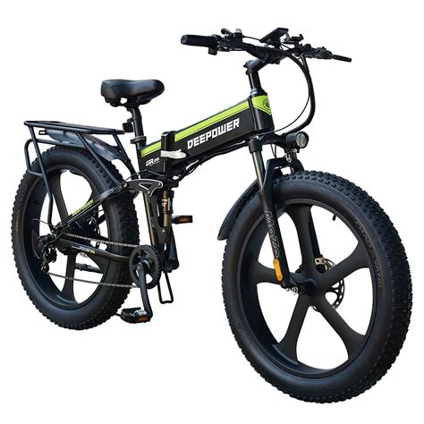 Folding Electric Bike 1000w 175ah Mountain Bike 26 Inch 7 Speed 48v
